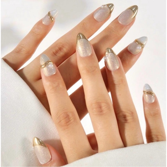Makeup | Gold Press On Nails | Poshmark